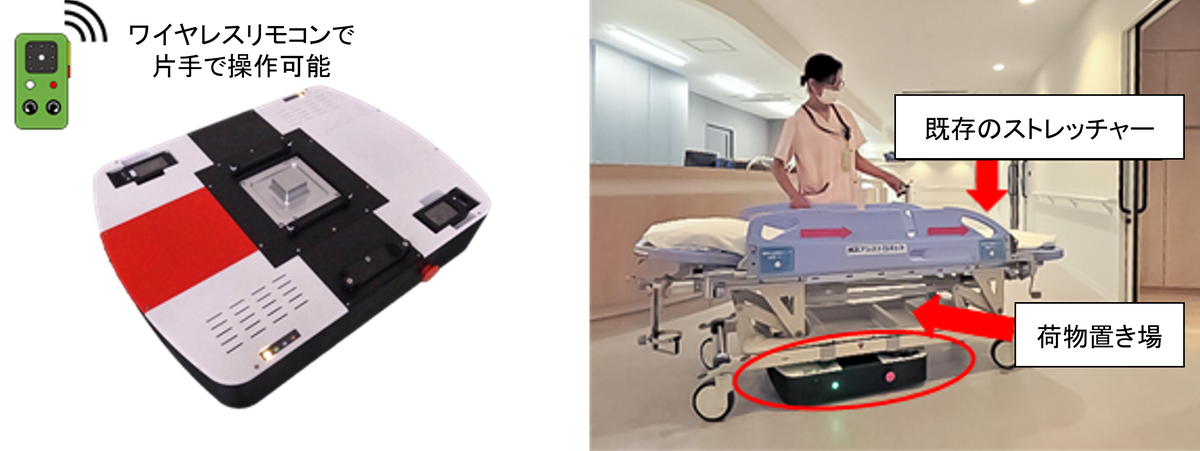 「医療従事者にも患者にも嬉しい搬送アシストロボット MOOVO（ムーボ）」が「2024年“超”モノづくり部品大賞」の「日本力（にっぽんぶらんど）賞」を受賞 | 日本精工 (NSK)