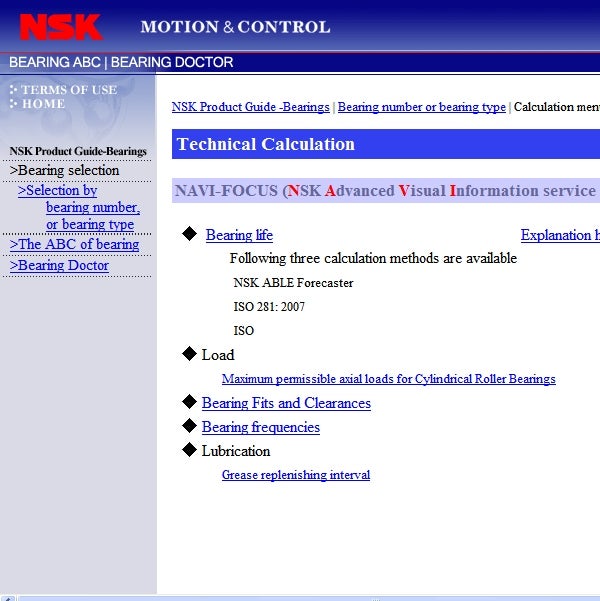 Technical Tools | NSK Americas
